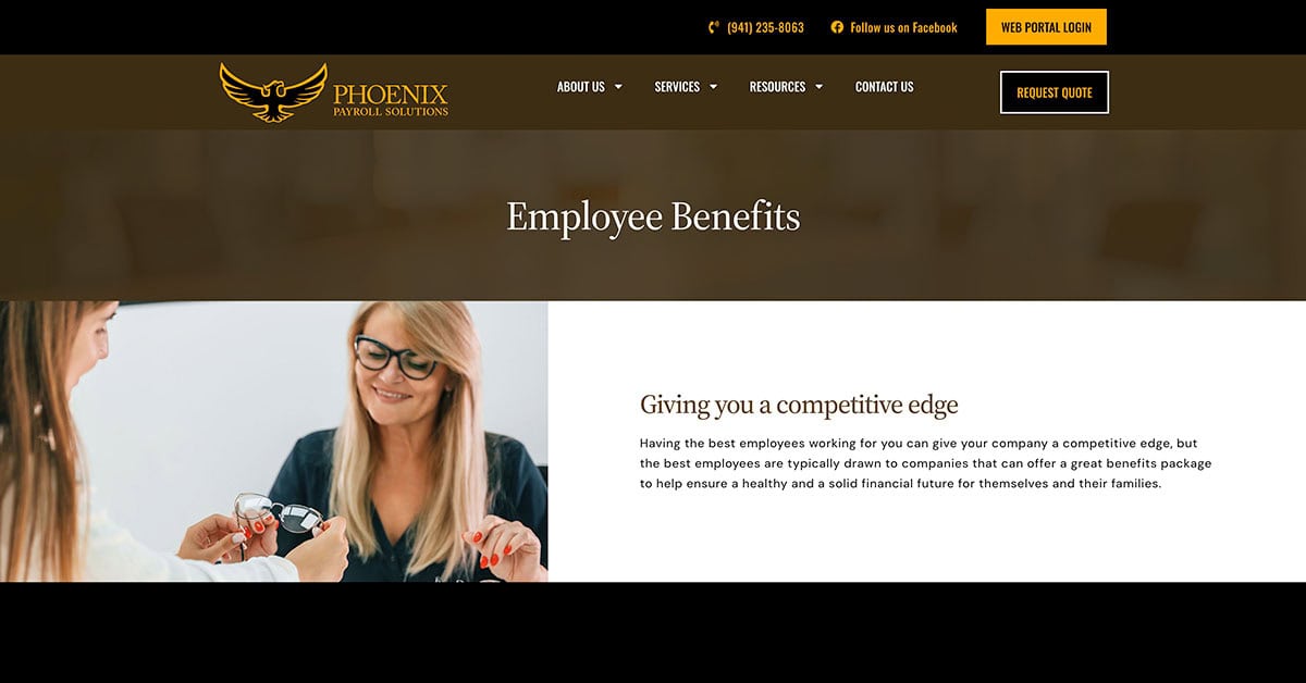 Phoenix Payroll Solutions | Employee Benefits