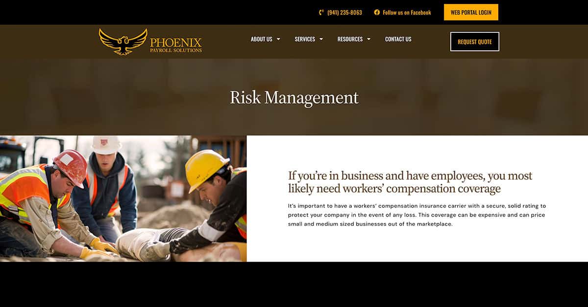 Phoenix Payroll Solutions | Services | Risk Management