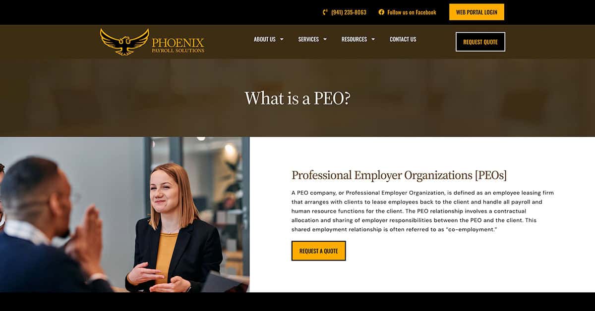 What is a PEO or Professional Employer Organization?