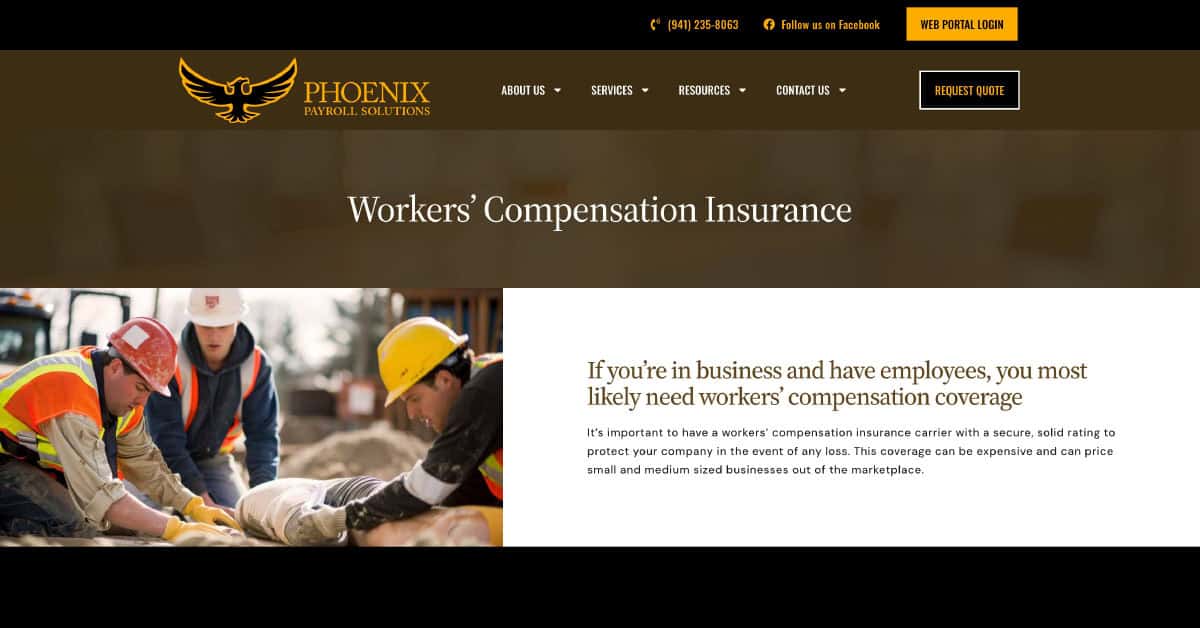 Phoenix Payroll Solutions | Workers’ Compensation Insurance